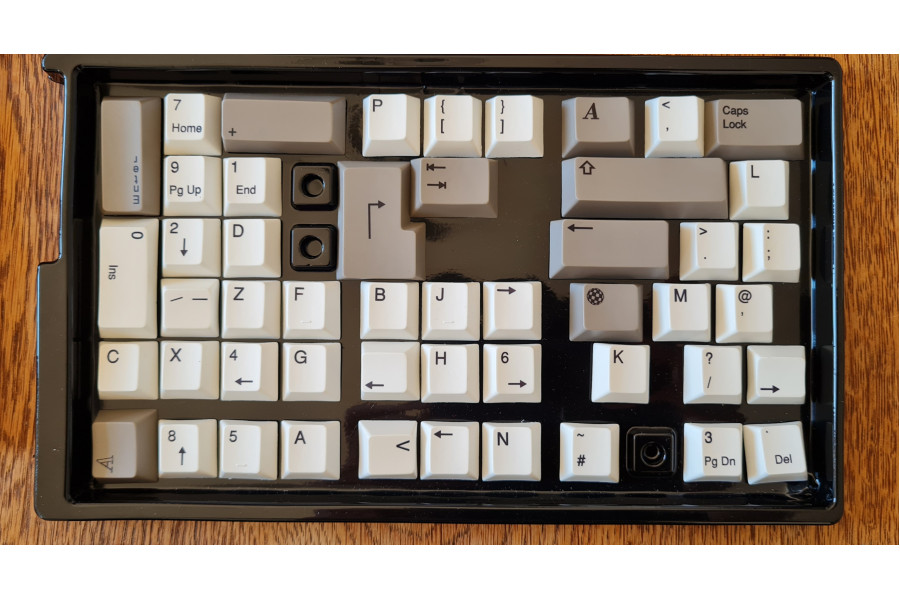 Amiga 105-key ISO Cherry profile keycaps set for mechanical PC keyboards